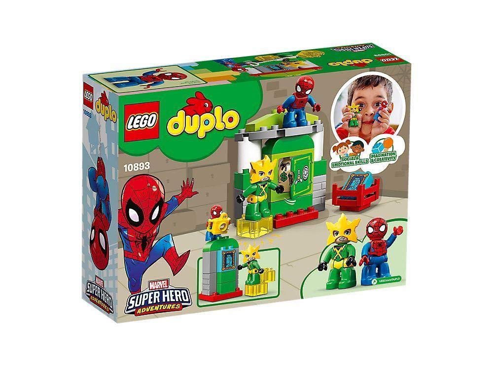 LEGO DUPLO Marvel Super Hero Adventures Spider Man vs Electro 10893 Building Blocks (29 Pieces)