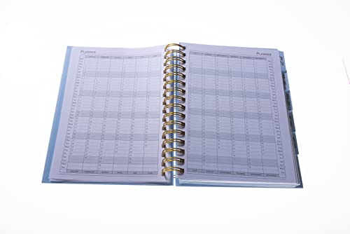 Collins Scandi Academic 2023-24 A5 Day To Page Mid Year Diary Planner School, College or University Term Journal - August 2023 to August 2024 - Grey - PW51M.GEGY-2324