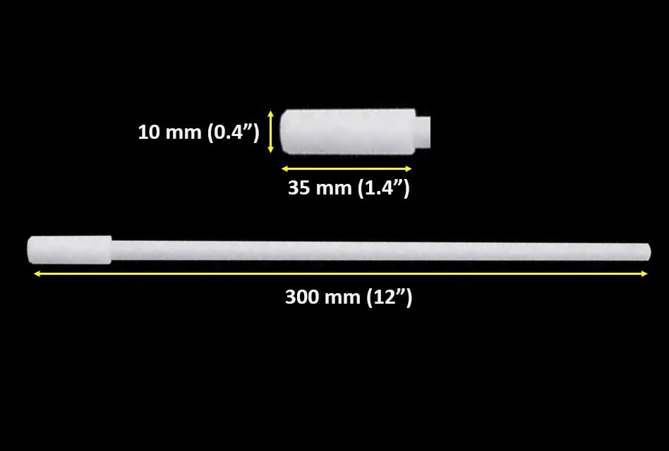 Labnique 12 inch Long PTFE Magnetic Stir Bar Retriever (300 mm)