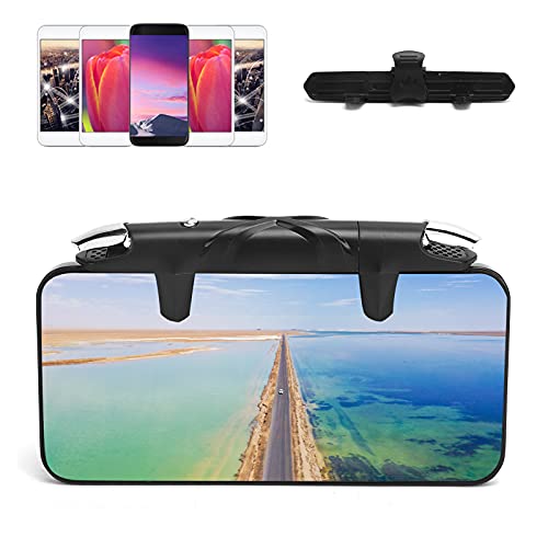 Game Trigger, Black Easy To Install Game Button Stretchable for Phones for Games Lovers