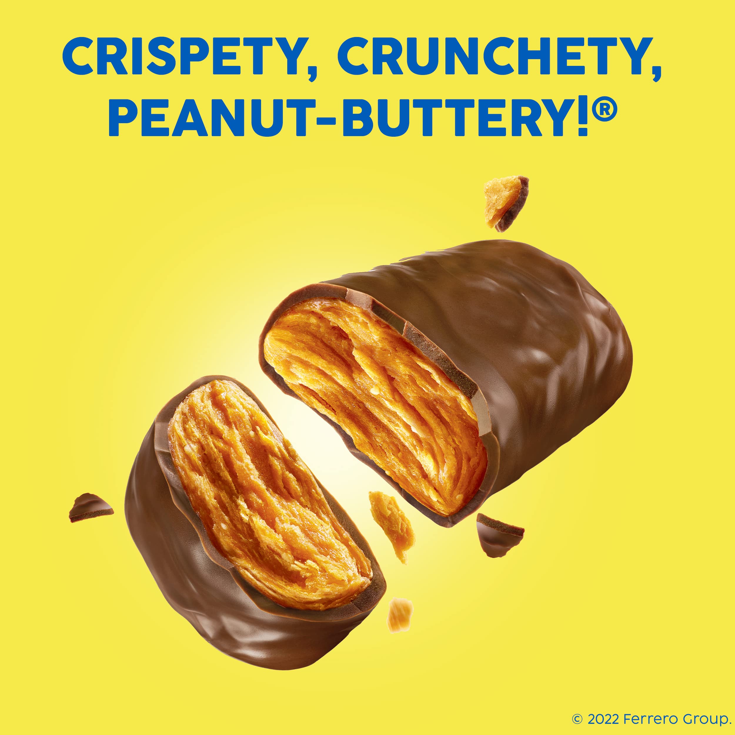Butterfinger Peanut-Buttery, Full Size Candy Bars, Bulk Pack, White Elephant Gifts, Individually Wrapped, 1.9 Oz. (Pack of 18)