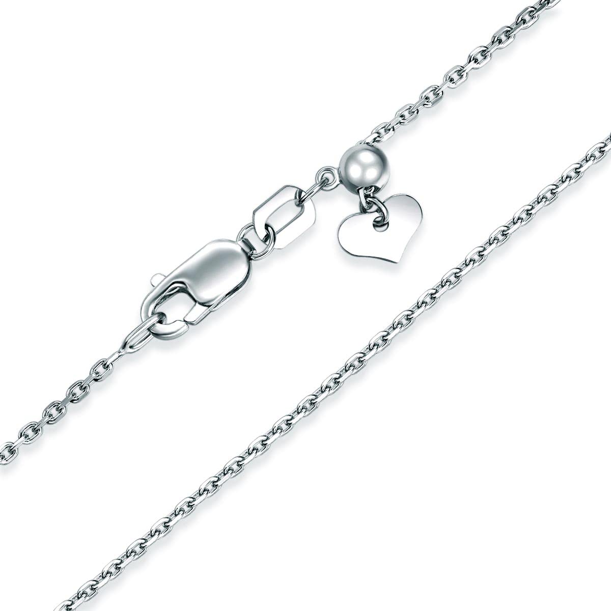 CHOW TAI FOOK 18-in Cable Chain 950 Platinum Necklace