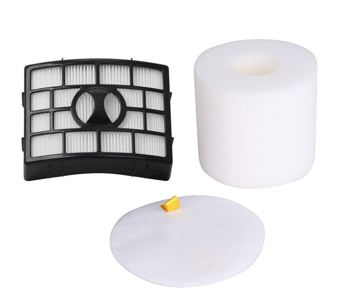 Hepa Foam & Felt Filter for Shark Rotator Powered Lift-Away NV650 True Pet NV650W NV652 NV750W Lift-Away Deluxe NV751 NV651 Part #: XFF650 & XHF650 1 Sets (1)