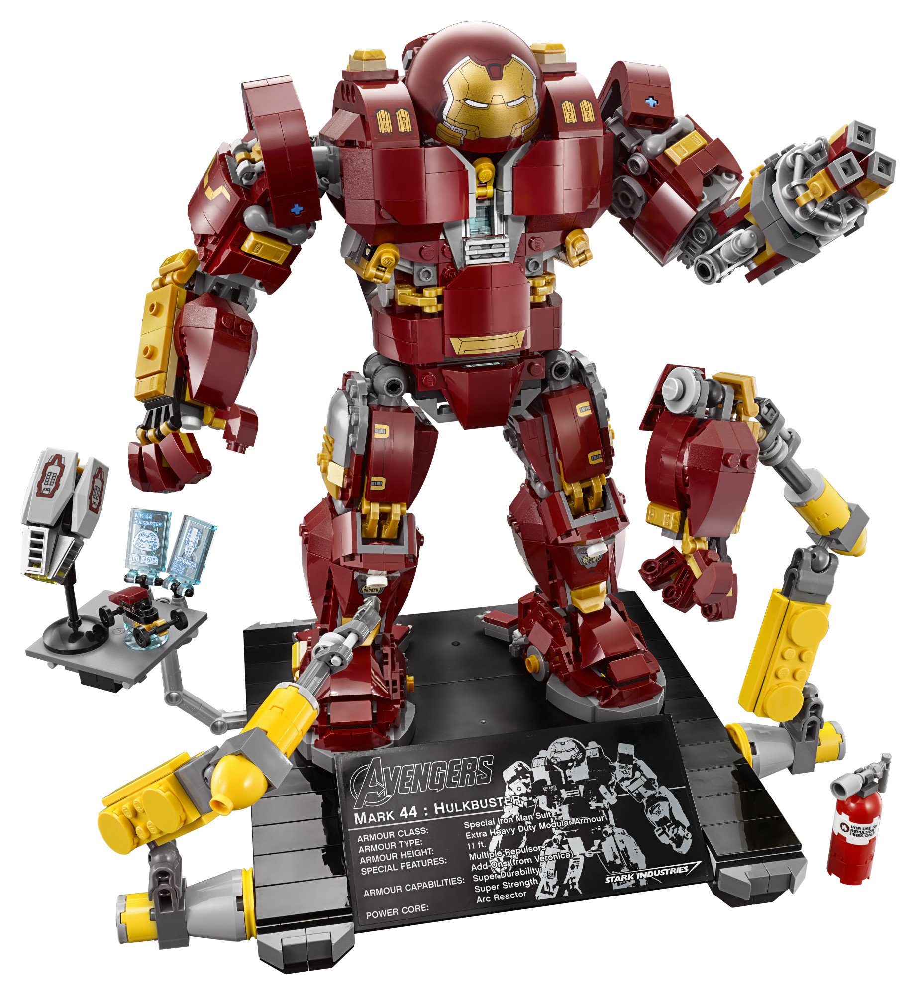 LEGO Marvel Super Heroes Avengers: Infinity War The Hulkbuster: Ultron Edition 76105 Building Kit (1363 Pieces)