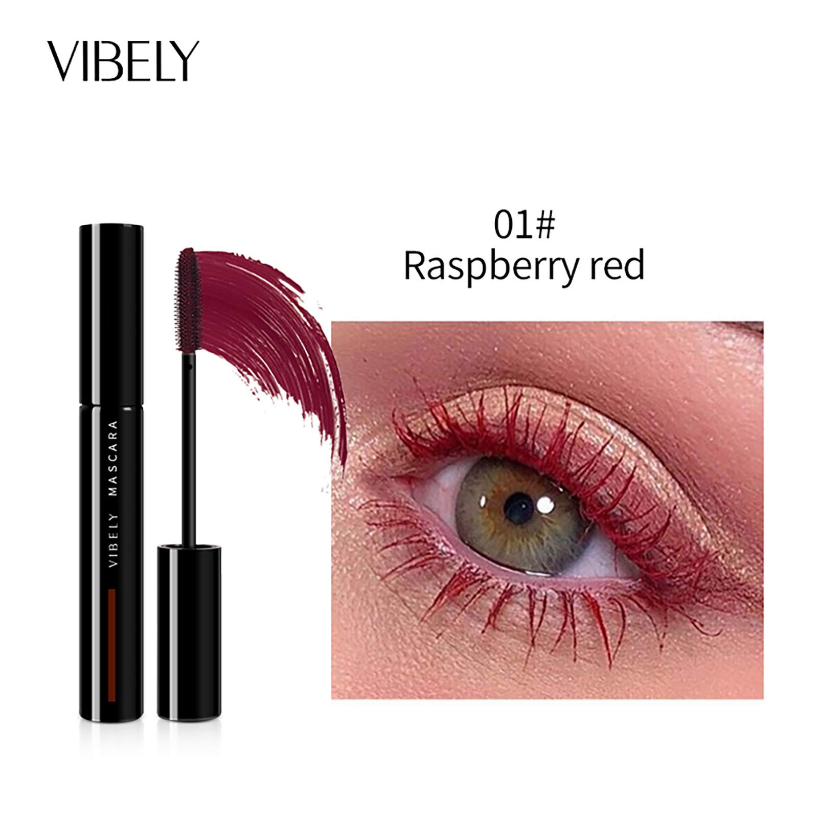 Color Mascara And Mascara Curling Thick Smudging No Long-lasting Waterproof mascara Glitter Top Coat Mascara