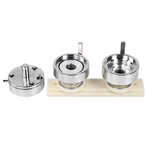 Button Mould, 58mm DIY Aluminum Alloy Interchangeable Die Mould for Button Maker Badge Machine