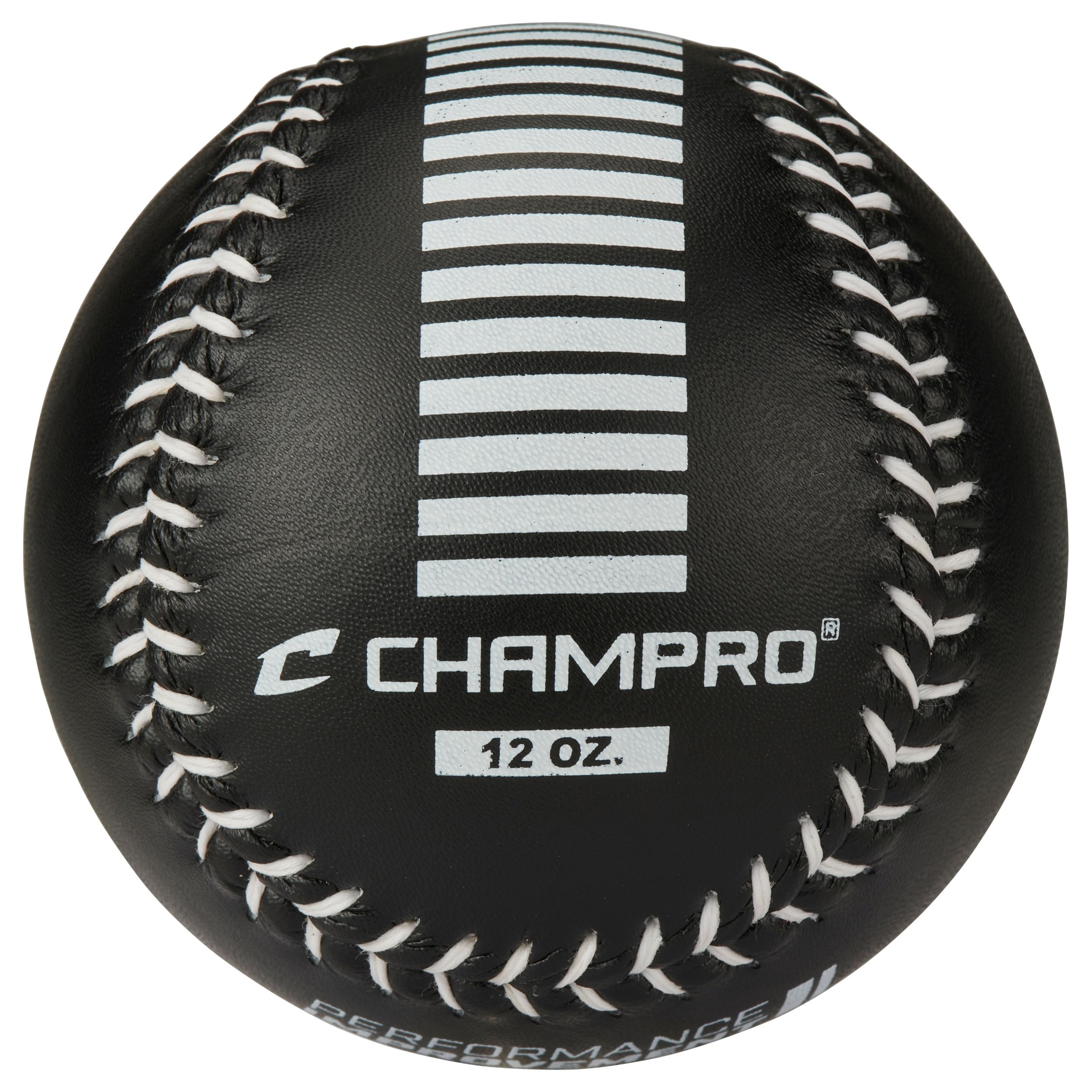 Champro Training Softball, Package (Black, 12-Inch/12-Ounce)