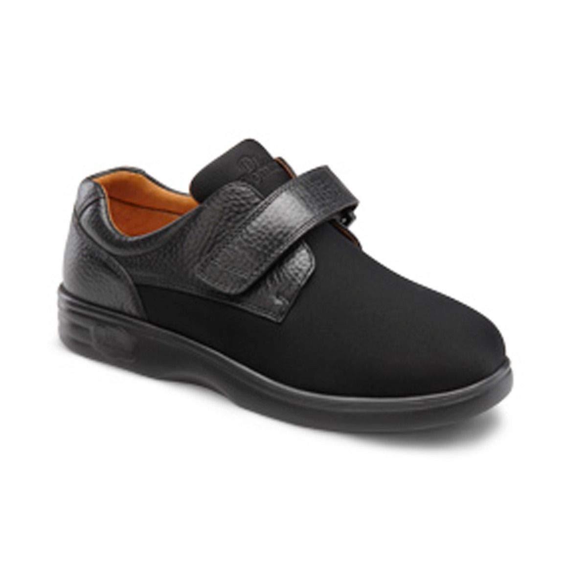 Dr. Comfort Annie X Diabetic Therapeutic Walking Shoes Women-Double Depth Shoes with Gel Inserts, Black 9.5 Wide (C/D)