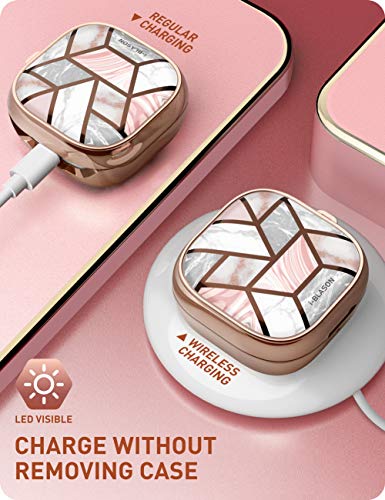 i-Blason Cosmo Designed for Samsung Galaxy S22 Ultra Case & Galaxy Buds2 Pro Case/Galaxy Buds 2 Case/Galaxy Buds Pro Case/Galaxy Buds Live Case