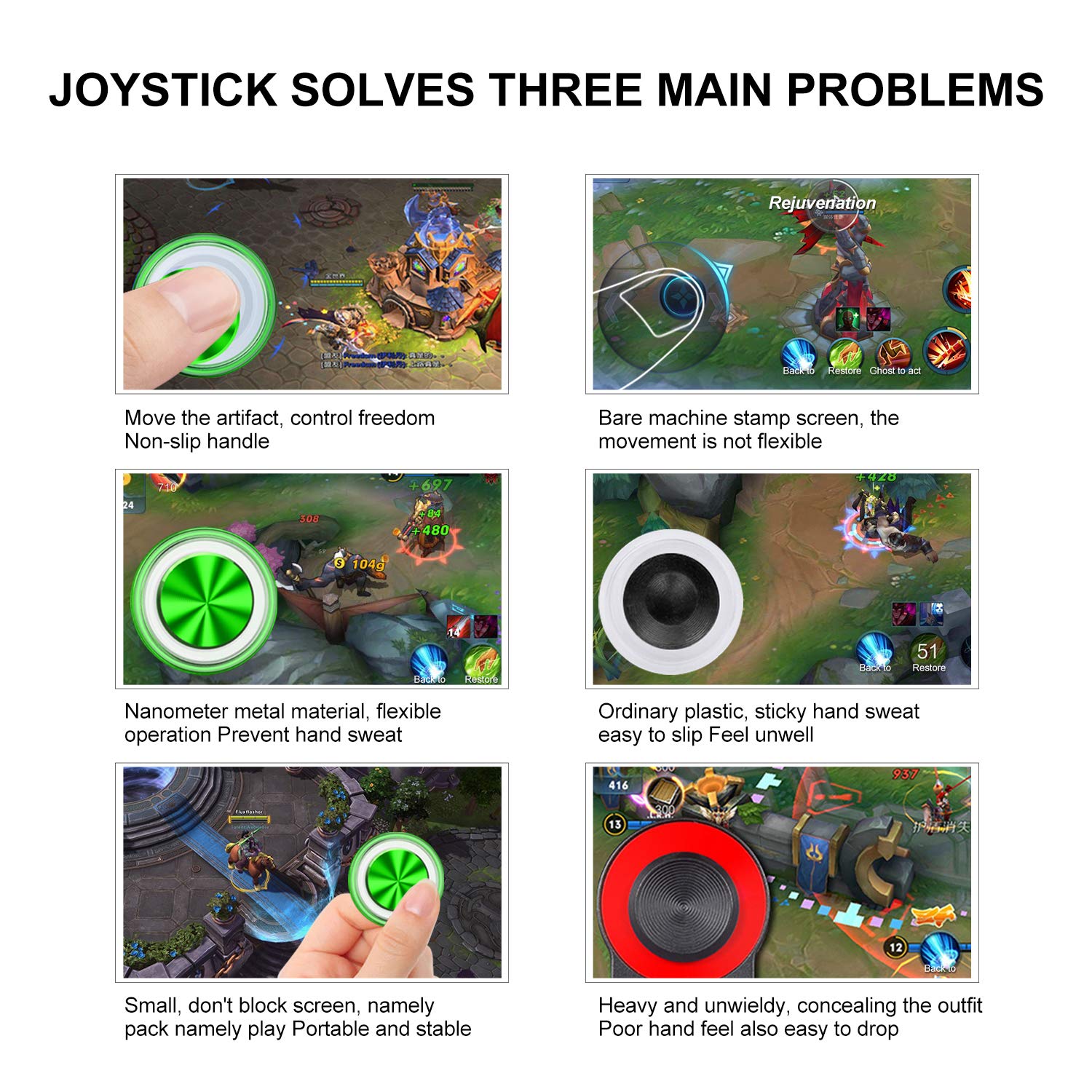 PEIPU Joystick for Mobile phone Gaming Controller Gift