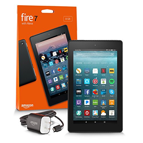 Certified Refurbished Fire 7 Tablet (7" display, 8 GB) - Black with Special Offers (Previous Generation - 7th)