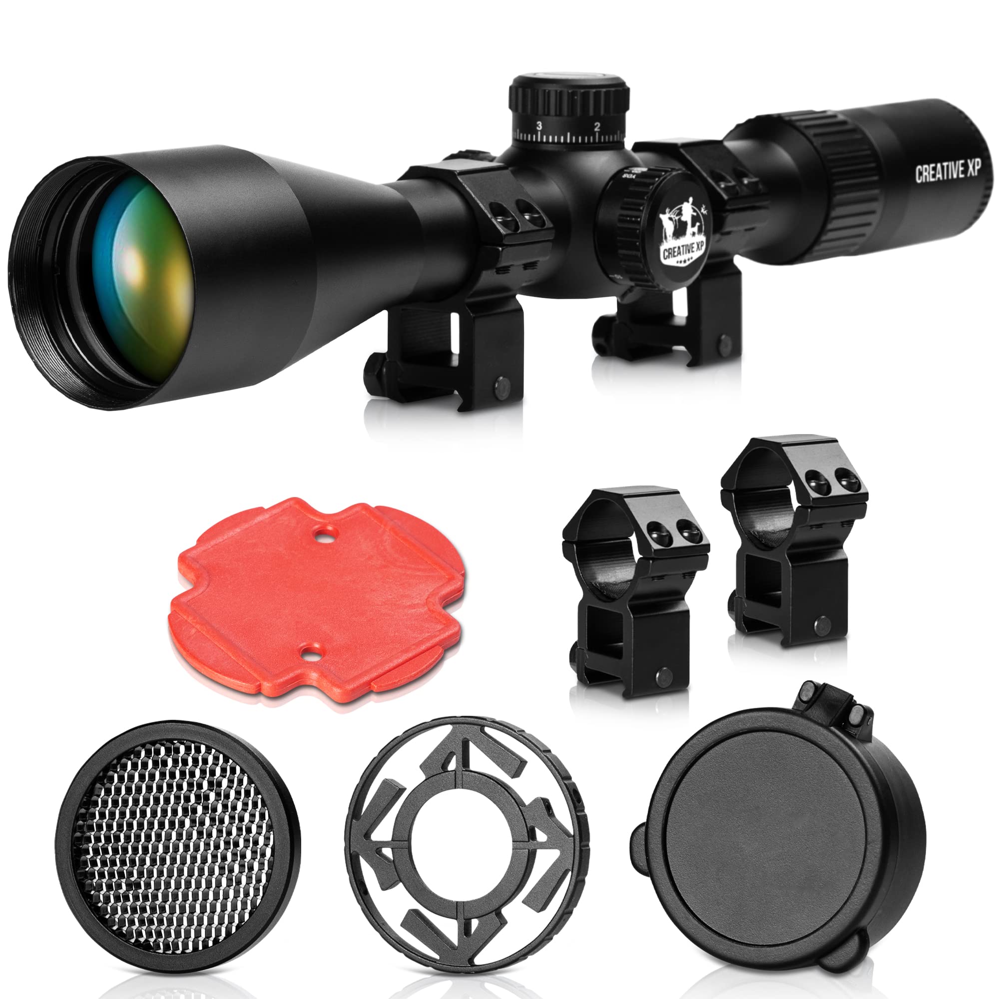 Creative XP GlassFalcon Rifle Scope 6-24x50 MOA, Competition shooting scope, High-powered, long-distance accuracy shooting scope