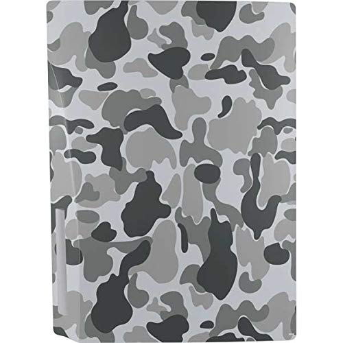 Skinit Decal Gaming Skin Compatible with PS5 Console and Controller Originally Designed Grey Street Camo Design
