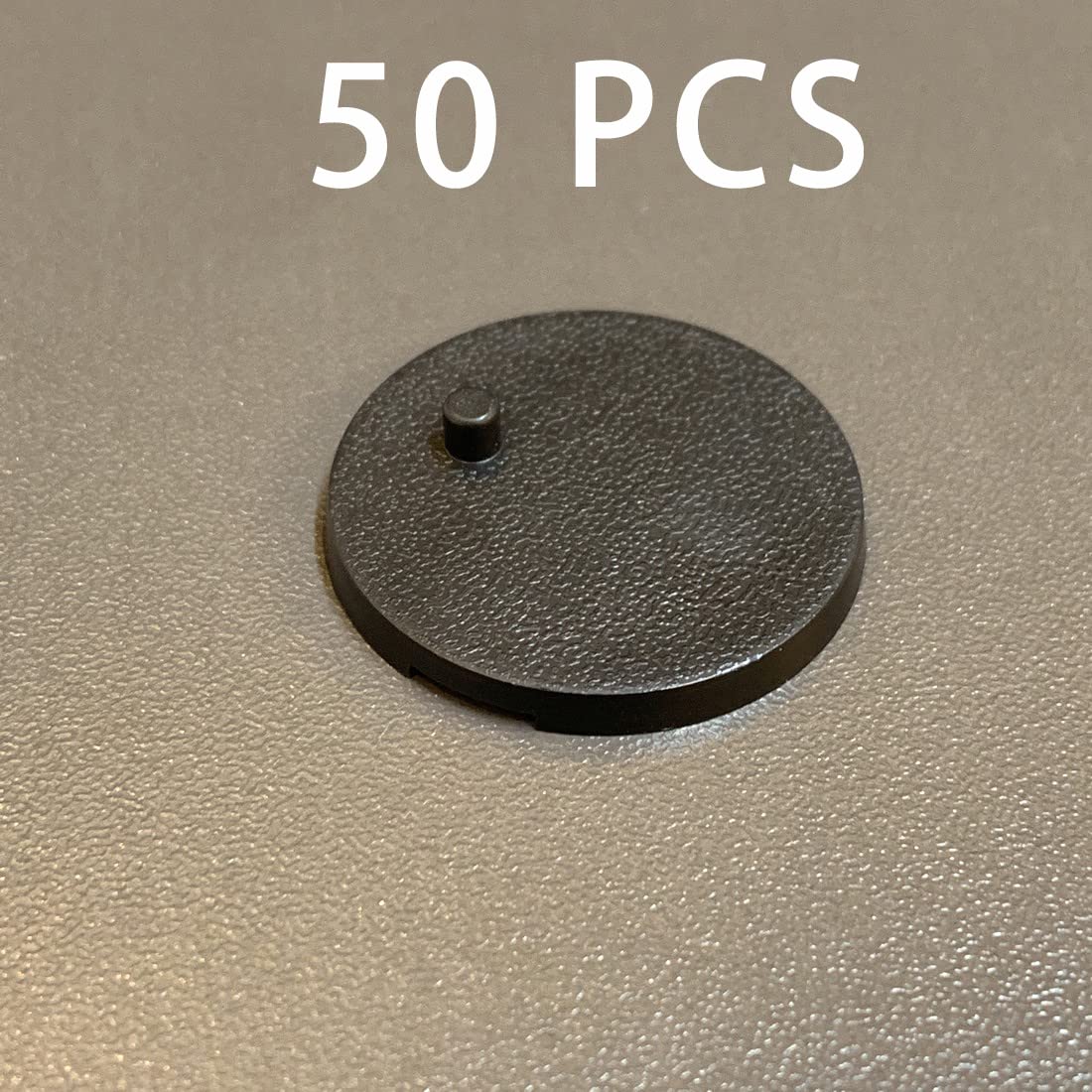 EBCO 50Pcs Round Plastic Model Bases 32mm for Most 6 inch Action Figure Such as Marvel Legends/DC/GI Joe/Motu Toy