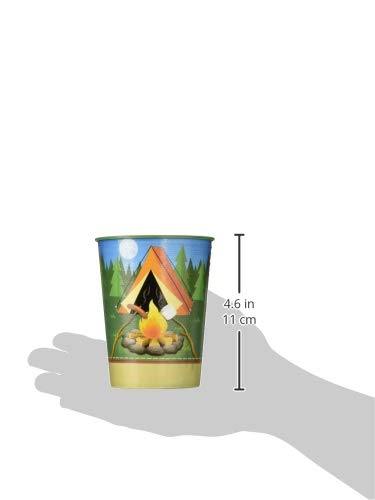 Creative Converting Camping Favor Plastic Keepsake Cup 16 OZ, 1 Count (Pack of 1), Multicolor