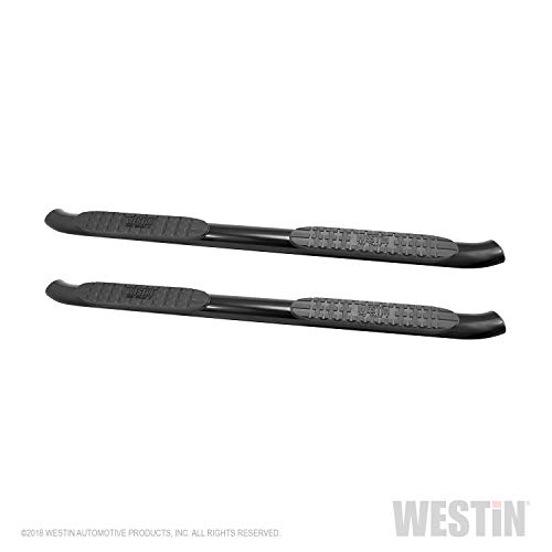 Westin 21-22775 Pro Traxx 4 Oval Nerf Step Bars fits 2005-2023 Tacoma Double Cab Black 1 Pair