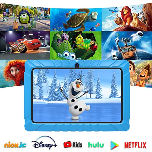 Contixo V8 Kids Tablet, 7" Kids Learning Tablet Bundle - Parental Control, WiFi Dual Camera, Teacher Approved Tablet for Kids, Kids Bluetooth Headphone & Tablet Bag Set