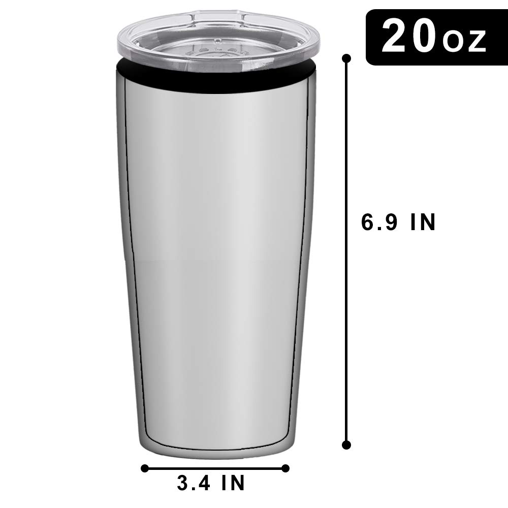 Piper Lou | This is Probably Tito's, Stainless Steel Insulated Tumbler with Lid - Royal | 20 Oz.