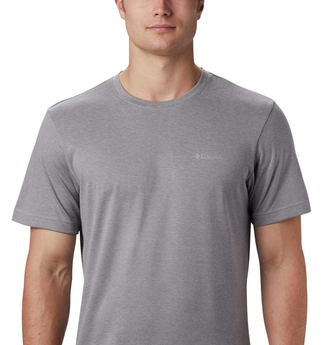 Columbia Men's Thistletown Ridge Crew Shirt, Grey/City Grey, XX-Large