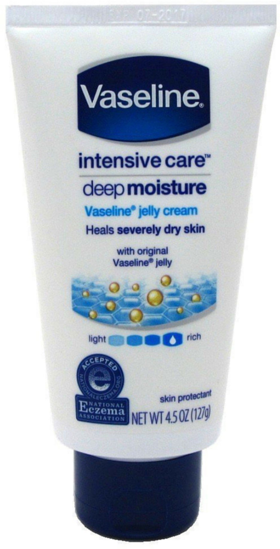 Vaseline Intensive Care Petroleum Jelly, Deep Moisture, 4.5 Ounce