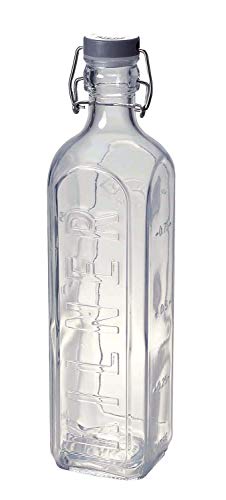 Kilner Clip Bottle, 33.8 fl oz (1 L), Clear