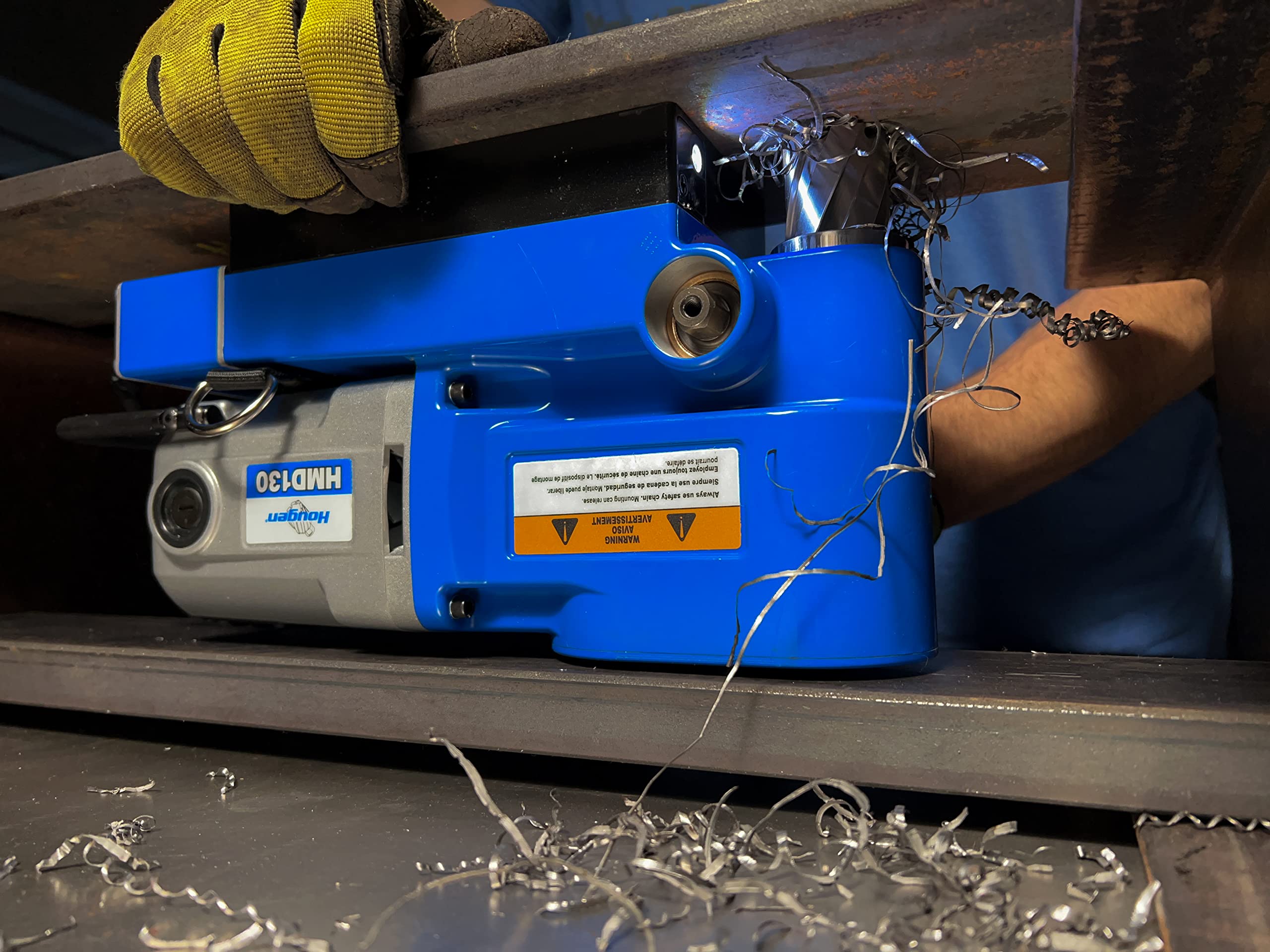 Hougen HMD130 Fabricator’s Kit - Ultra Low Profile lightweight right angle drill with large capacity. Replaces HMD115 and HMD150