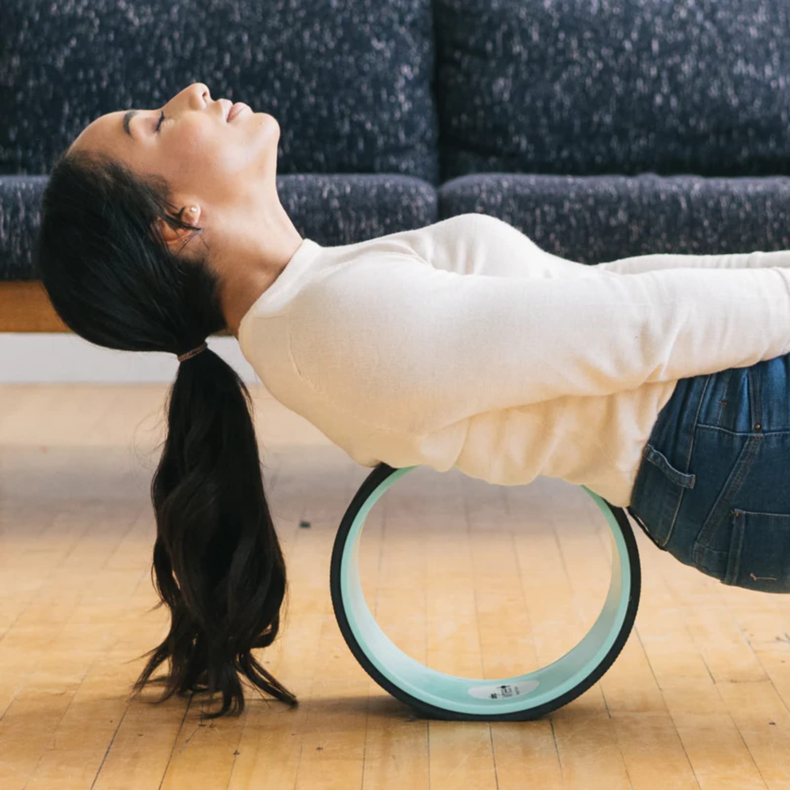 Chirp Wheel+ Foam Roller and Cloud Peanut Mobility Ball - for Pain Relief, Physical Therapy, & Deep Tissue Massage