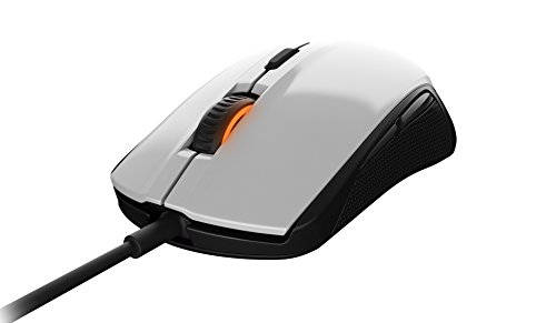 SteelSeries Rival 100, Optical Gaming Mouse - White