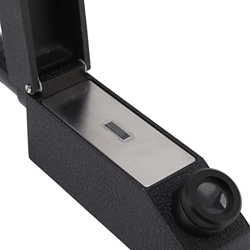 Fafeicy Portable Refractometer, 1.30 to 1.81 Quick Identification High Accuracy Refractometer Kit for Measuring The Refractive Index Jewelry Test Tool