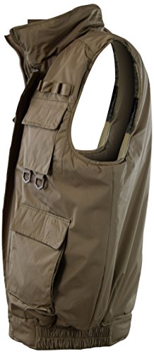 ChoiceApparel Mens Water-Resistant Vest with Lining (44-Tan, Large)