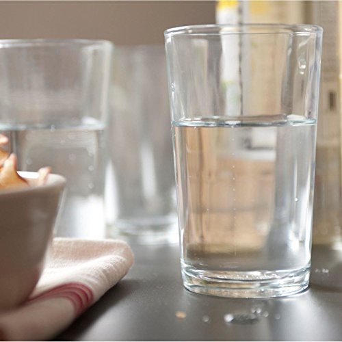 Duralex Unie 560ml / 20oz Pint Beer Glass Large Size Tumbler Goblet, Set of 2 Beer Glasses