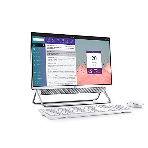 Dell Inspiron All in One 5490 23.8" FHD Touchscreen, 10th Gen Intel Core i5-10210U Processor, 256 PCle SSD HD, 8GB DDR4 RAM, Win 10 Home, 15-15.99 inches, Model:i5490-5043SLV-PUS