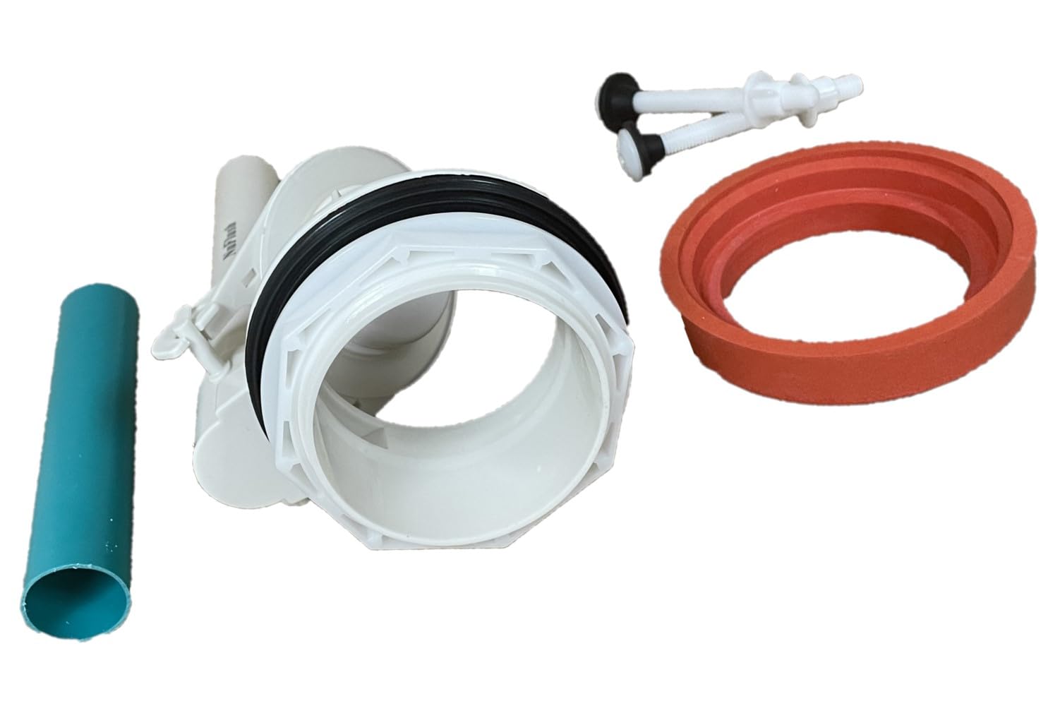 Champion 4 Two Piece Toilet Replacement Flush Valve With Overflow Extension Tube by NuFlush fits American Standard 3174.002-0070A