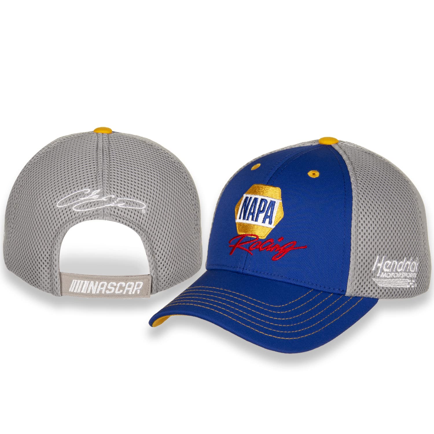 Checkered Flag Sports Chase Elliott 2022#9 NAPA Racing NASCAR Spoiler Blue Gray Hat