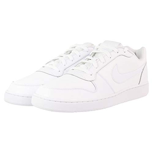 Nike Women's Ebernon Low Sneaker, White/White, 6.5