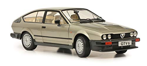 Solido 421185760 Alfa Romeo GTV6 1984 Model Car Die-Cast Zinc Silver