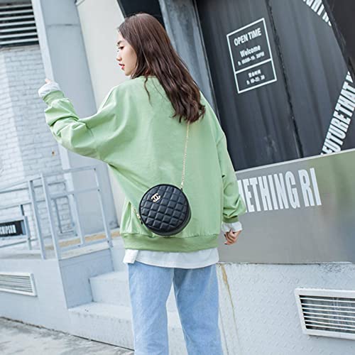 FARZI Embroidered Shoulder Bag Women's Bag 2022 Diamond Chain Round Bag Mini Phone Crossbody Small Square Bag