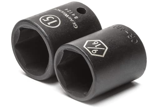 GEARWRENCH 209 Piece SAE/Metric 1/4", 3/8", & 1/2" Drive Master Impact Socket Set - 89072