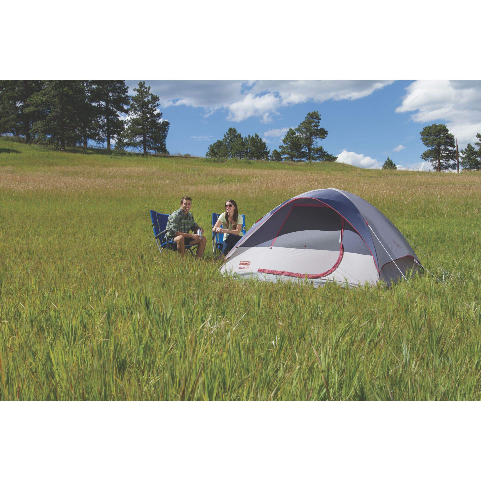 Coleman 2000030934 Highline 4-Person Dome Tent, 9 x 7'