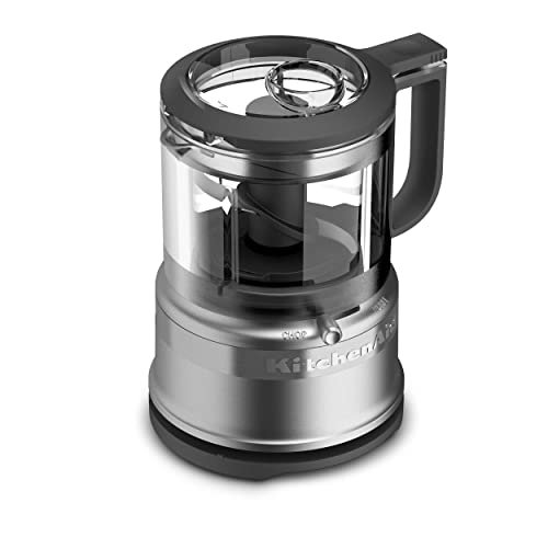 KitchenAid KFC3516CU 3.5 Cup Food Chopper, Contour Silver