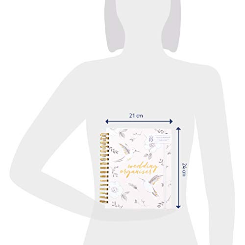 Busy B Bride to B Wedding Organizer with Tabbed Sections/Checklists/Pockets