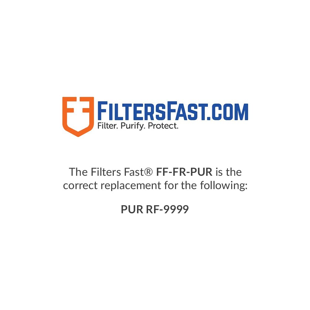 Filters Fast FF-FR-PUR Compatible Replacement for PUR RF-9999 Faucet Water Filter Kitchen Tap Water Mount Filter, 3-Pack