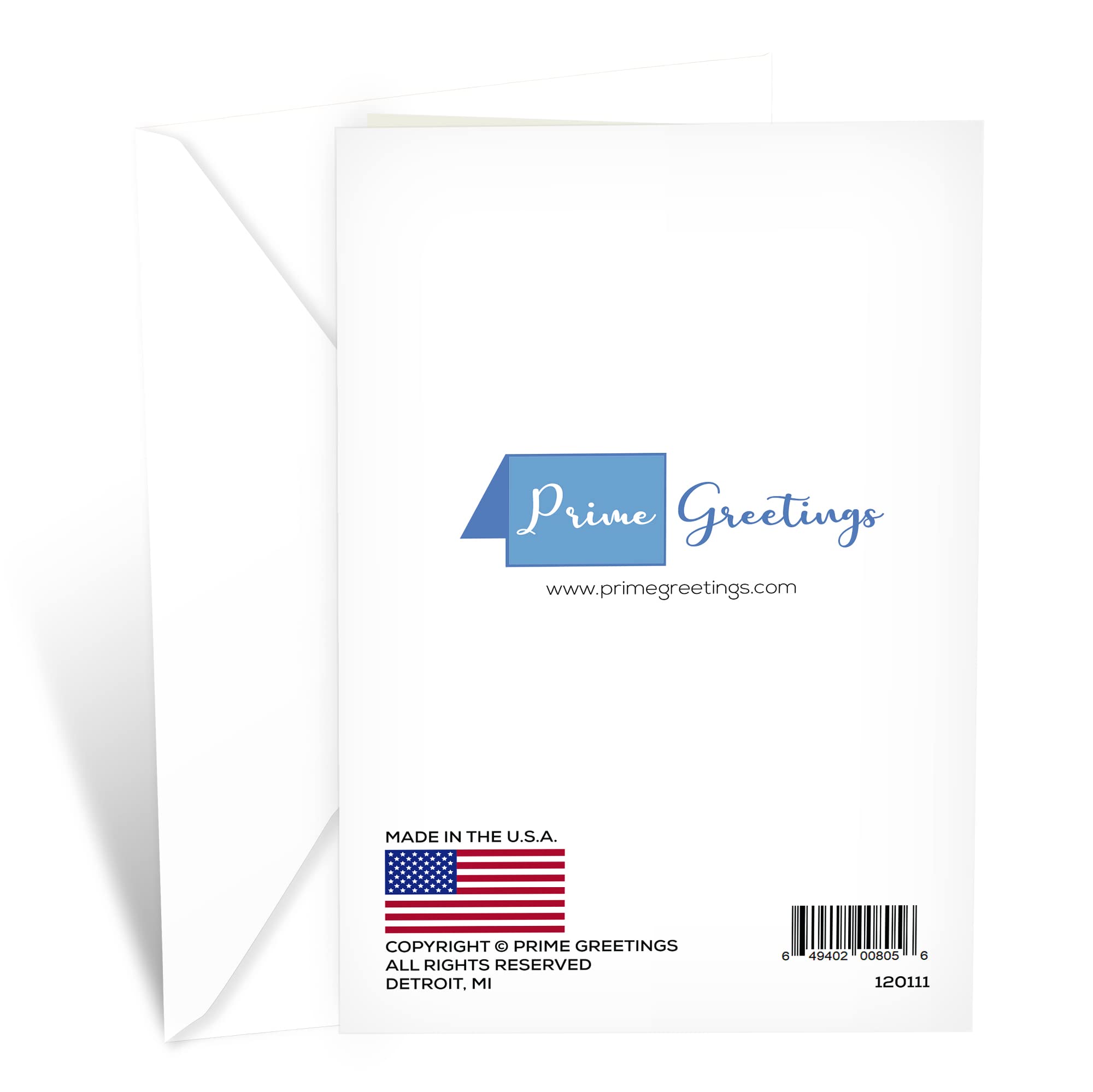 Prime Greetings Funny Dog Birthday Card Pun With Wiener, Made in America, Eco-Friendly, Thick Card Stock with Premium Envelope 5in x 7.75in, Packaged in Protective Mailer