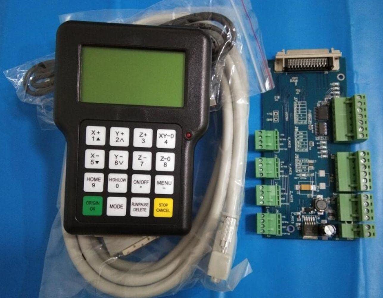 Fast delivery RZNC 0501 DSP Controller 3-axis 0501 CNC Router System DSP0501 HKNC 0501HDDC Handle Remote English Version Manual