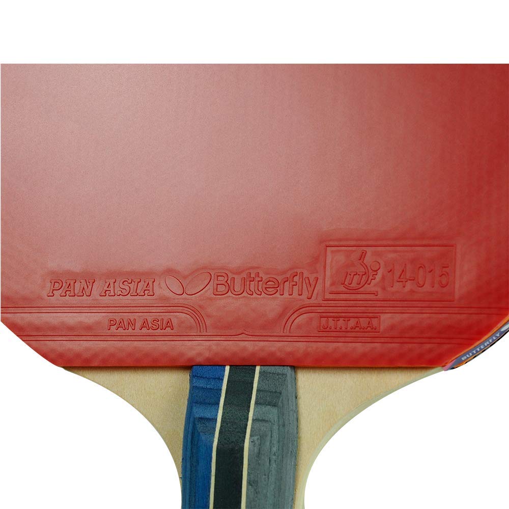 Butterfly Timo Boll Shakehand Ping Pong Paddle - Good Speed and Spin with Superb Control - Japan Series - Recommended for Beginning Level Players - International Table Tennis Federation Approved