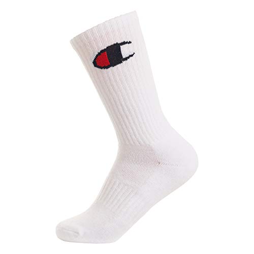 Champion unisex child Kids' Multipacks Socks, Crew C - Blue, 9 11 US