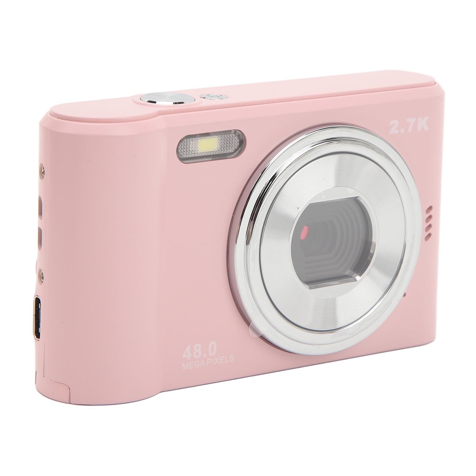 Compact Digital Camera, 44MP Auto White Balance, 16:9 Image Ratio, Vlogging Camera, Auto Focus, 2.4 Inch IPS Screen, Portable for Travel