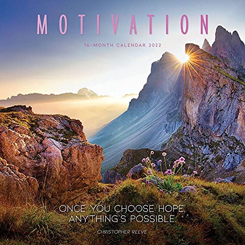 Carousel Calendars, Motivation 2022 Wall Calendar