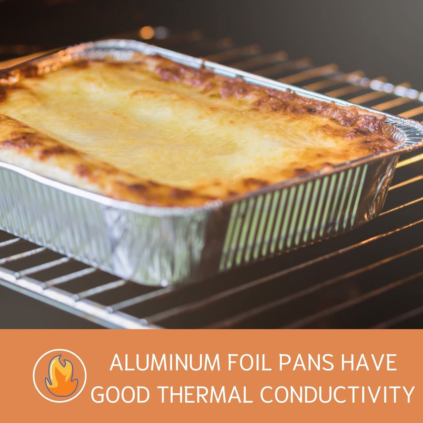 Findful Square Aluminum Baking Pans with Clear Plastic Lids (35-Pack, 8x8β) - Disposable Takeout Pans - Foil Food Containers for Cooking, Heating, Storing, Prepping Food - Eco-Friendly & Recyclable