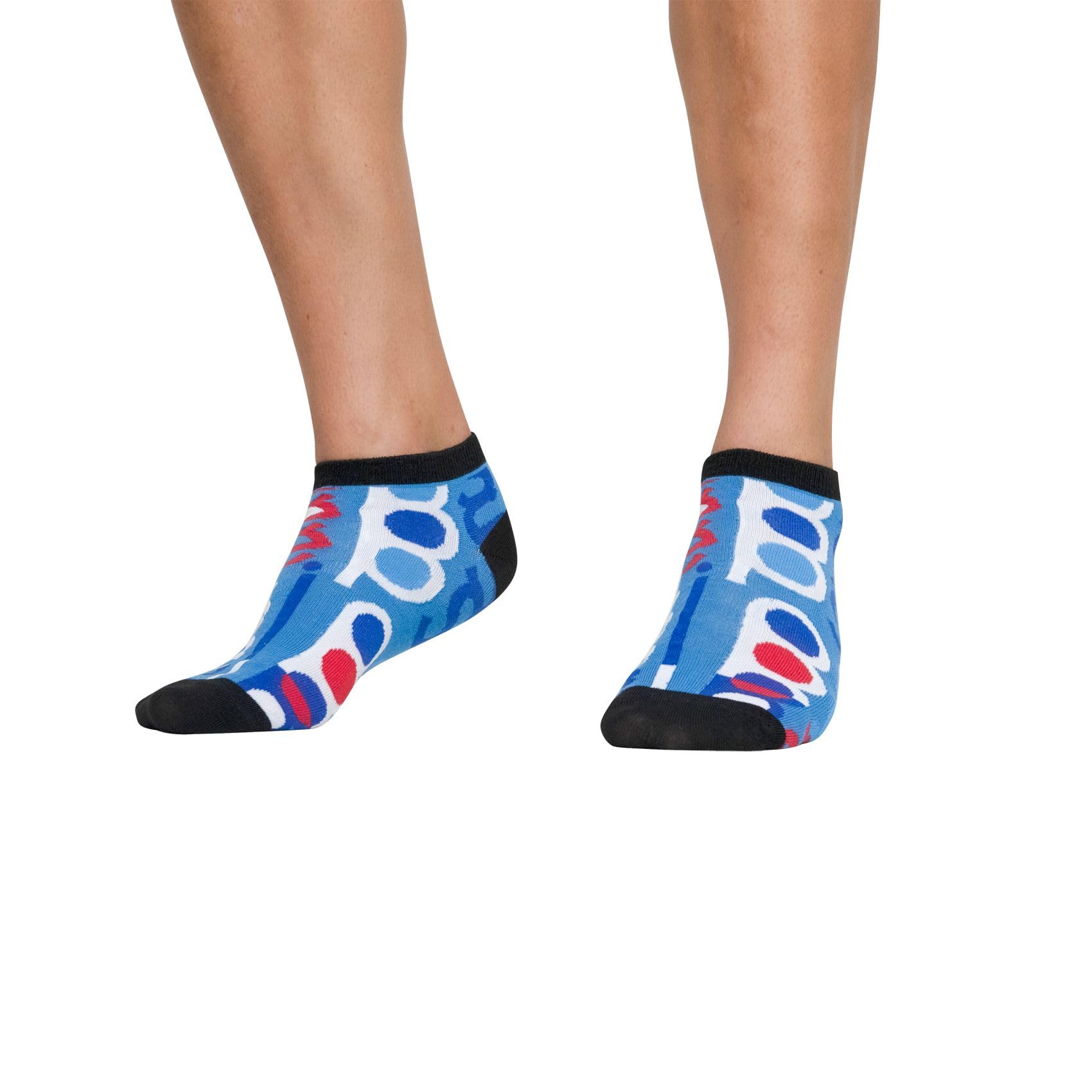 CRAZYBOXER Crazyuniverse Men's Novelty Socks Pepsi Men's Fun Dress Socks Crazy Funny Casual Low Cut Socks for Men